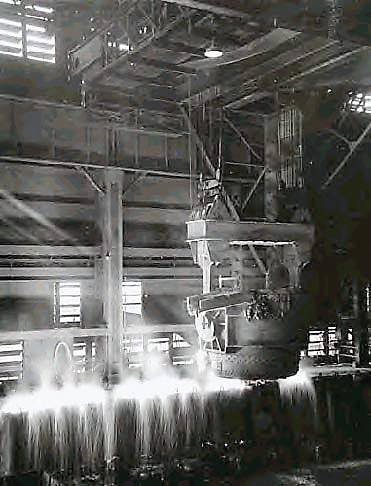 Industrial History: Steel Mill Ladles and Overhead Cranes