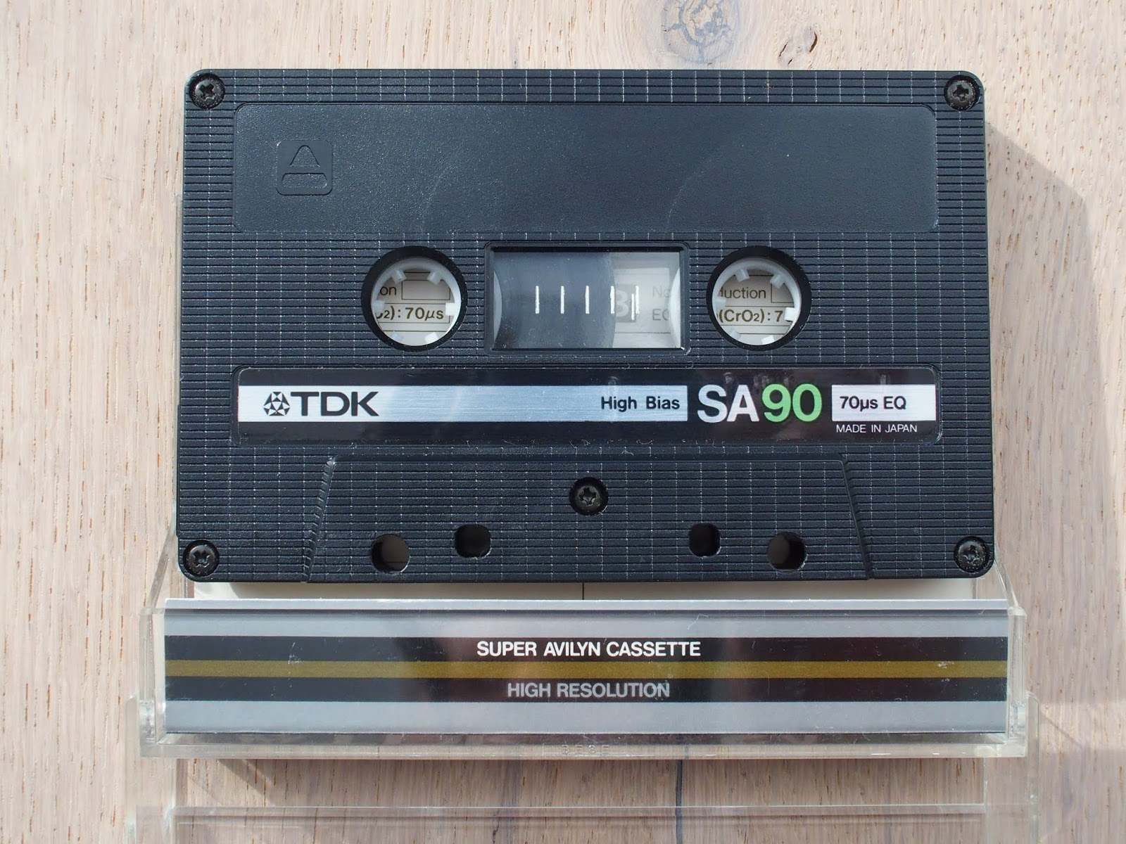 Audiochrome: Cassette tape measurements: TDK SA, SF, CDing II