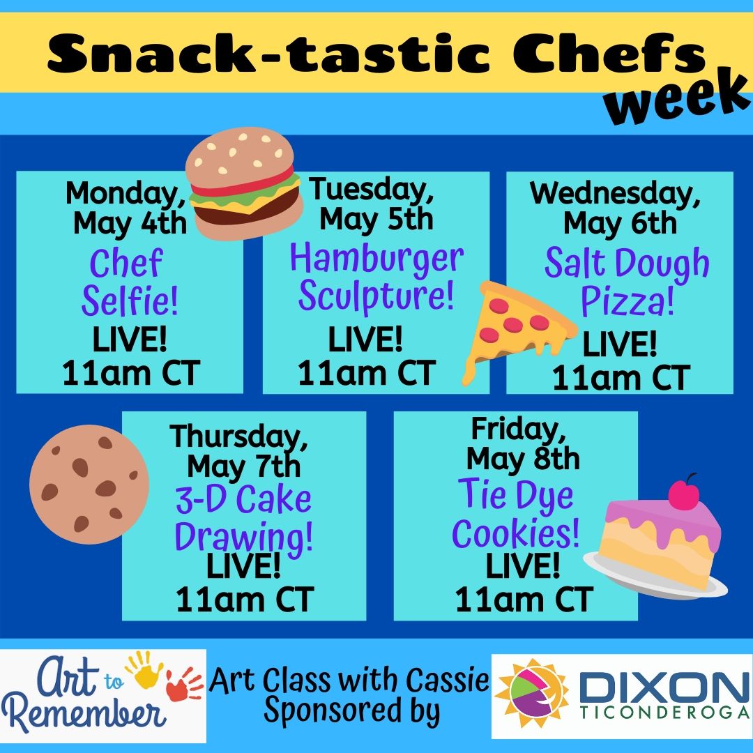 Cassie Stephens: Snack-tastic Chefs Week!