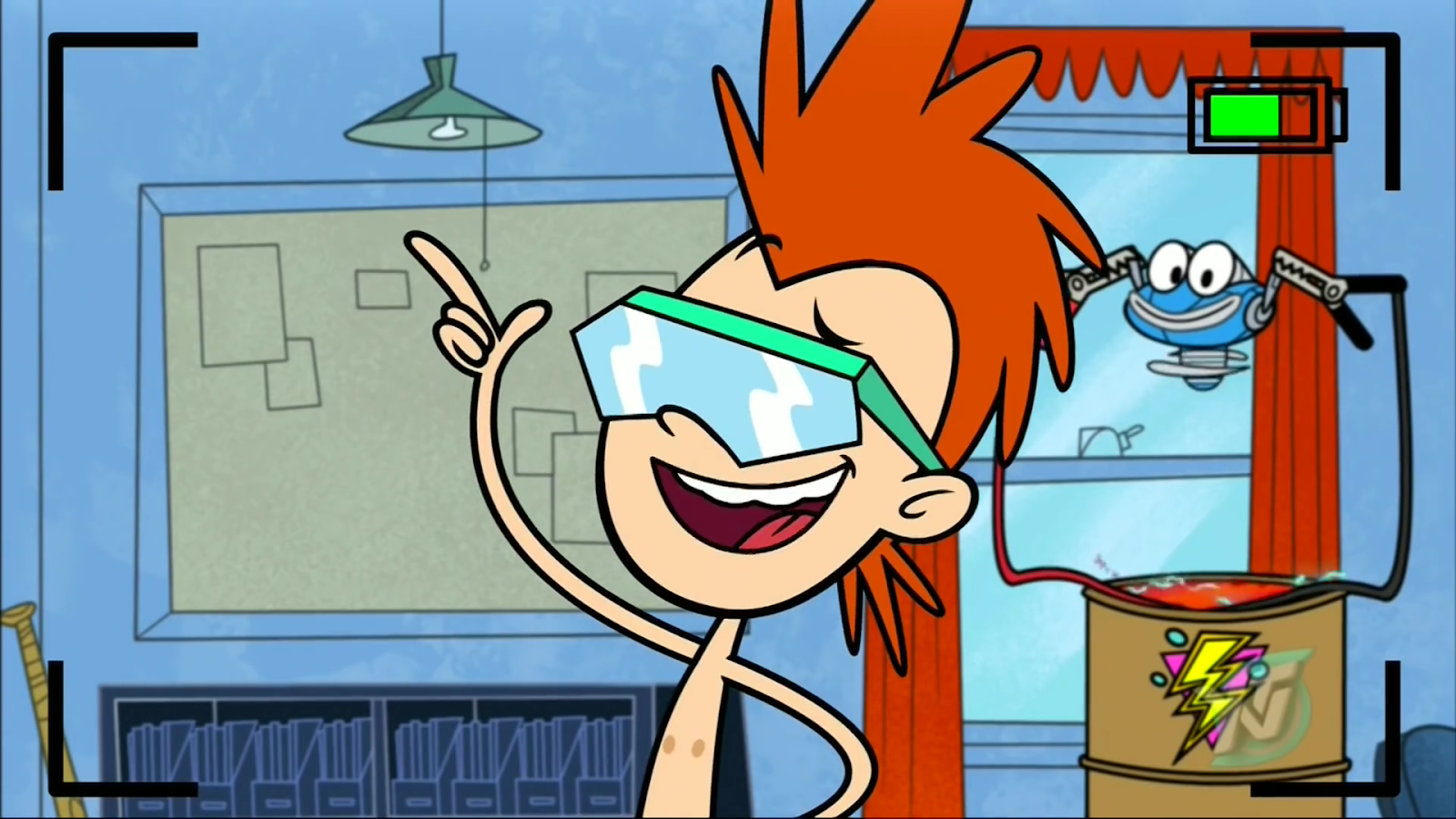 Shirtless Drawn Cartoon Boys: Shirtless Chuck McFarlane in Chuck's Choice