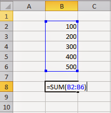 Excel SUM Formula – Excelhub