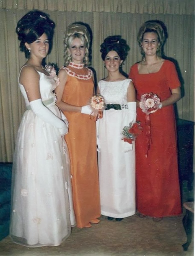 Chuck's Fun Page 2: Old Prom photos - things were different back then