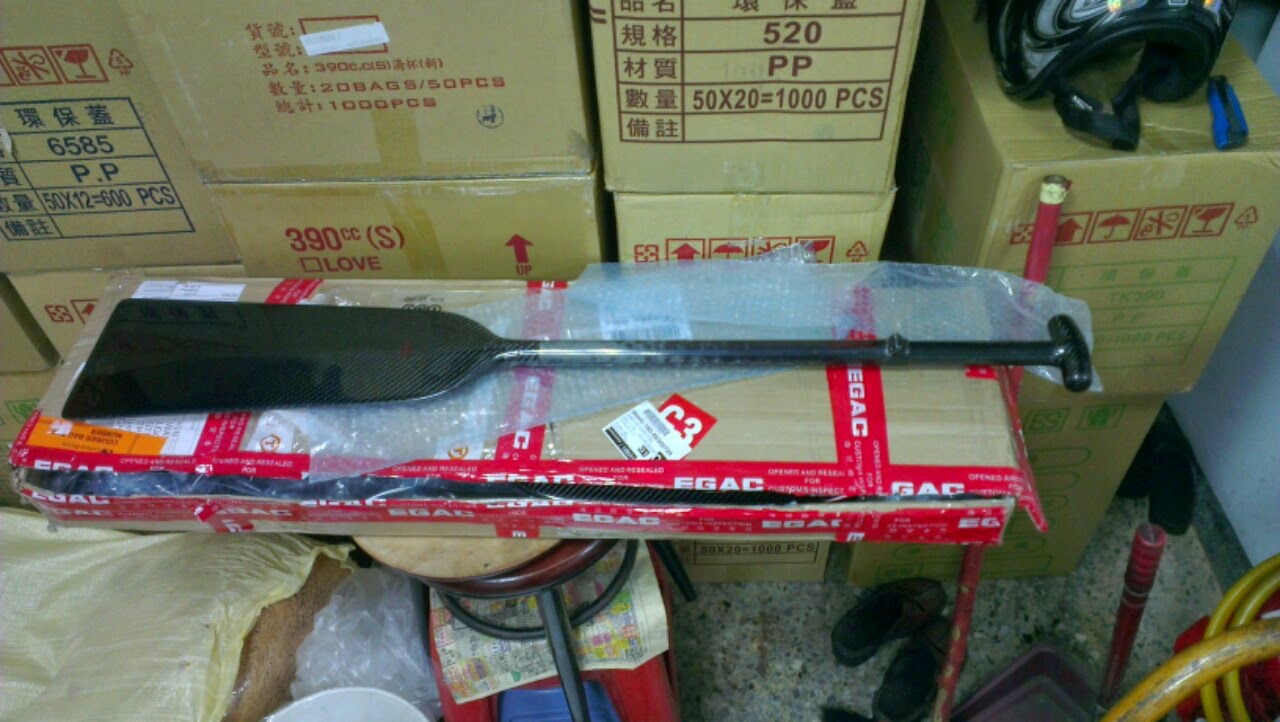 龍舟水上專業運動專賣: 龍舟槳 Trivium S12 Dragon Boat Paddle (IDBF 202a認證)