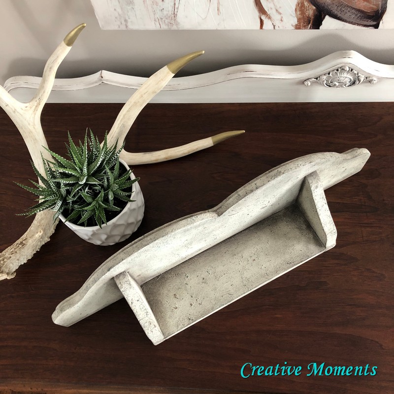 Venetian Plaster Shelf