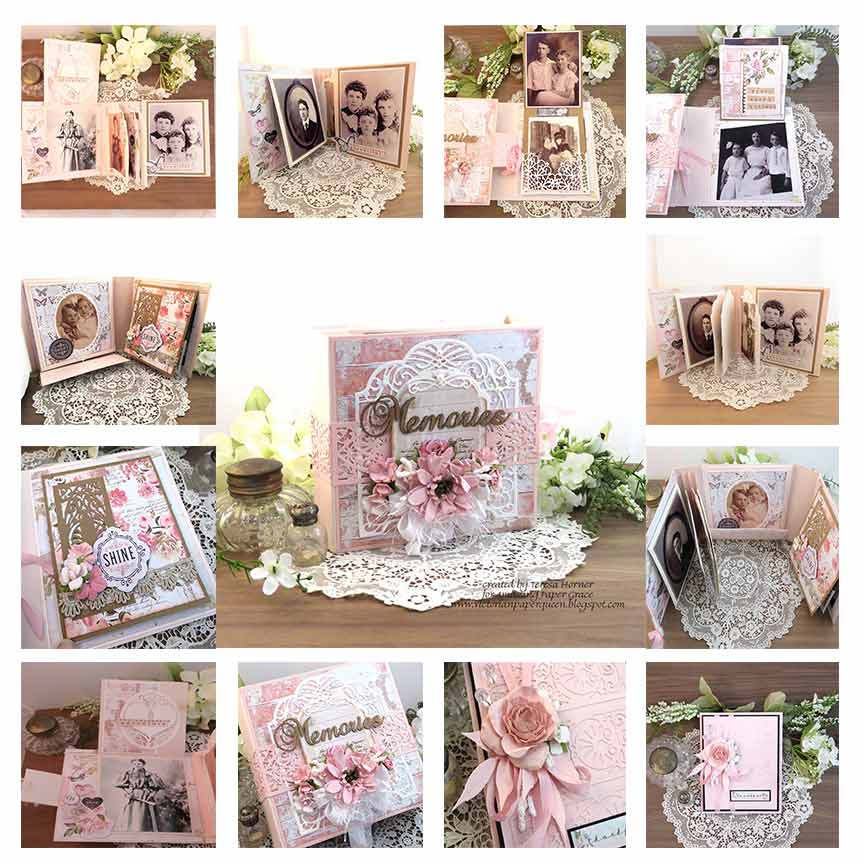 Victorian Paper Queen: Introducing 3D Vignette Mini-Albums