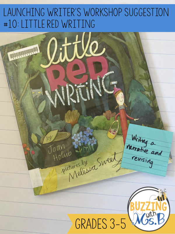 Ten Books for Launching Writing *Free mentor text download - Buzzing ...