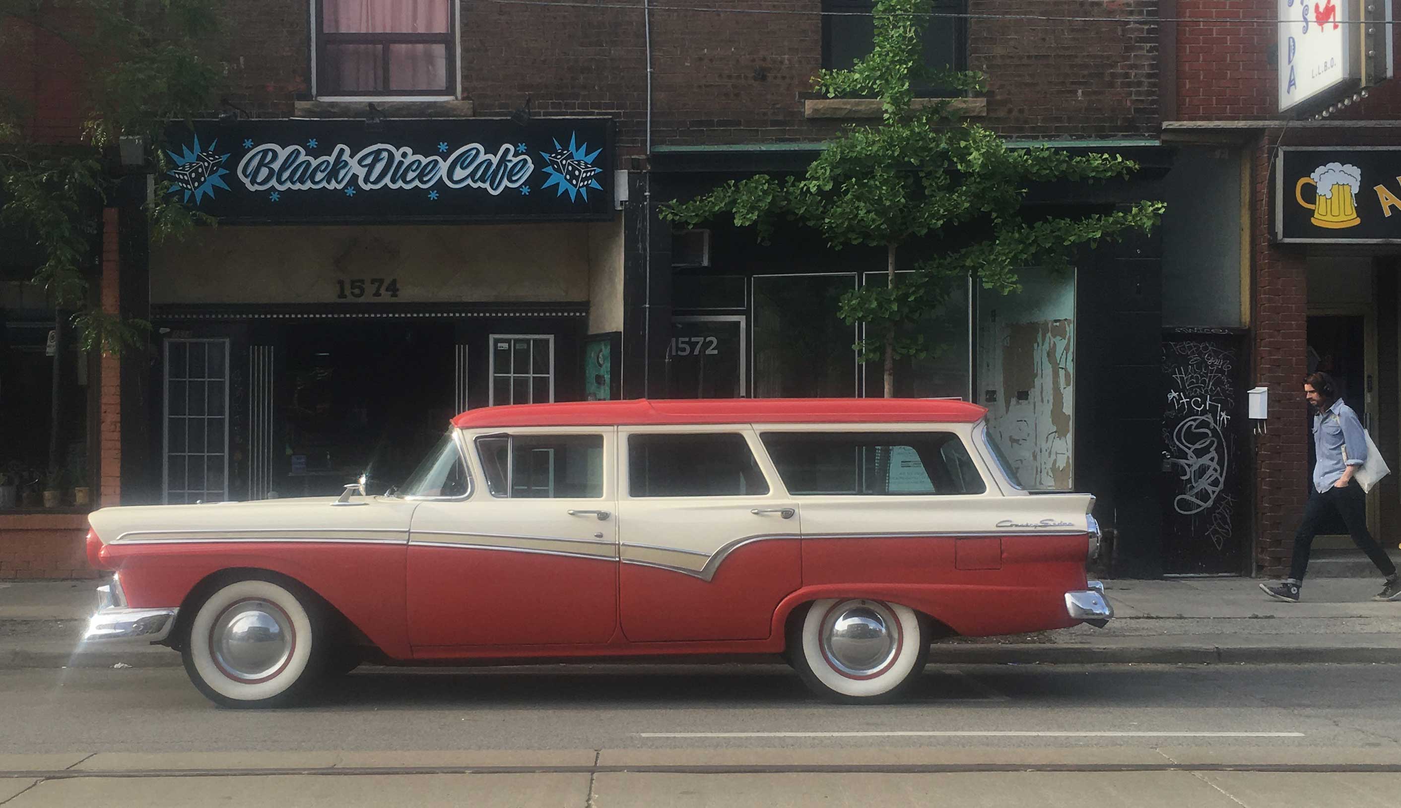 Progress is fine, but it's gone on for too long.: Ford Country Sedan , 1957