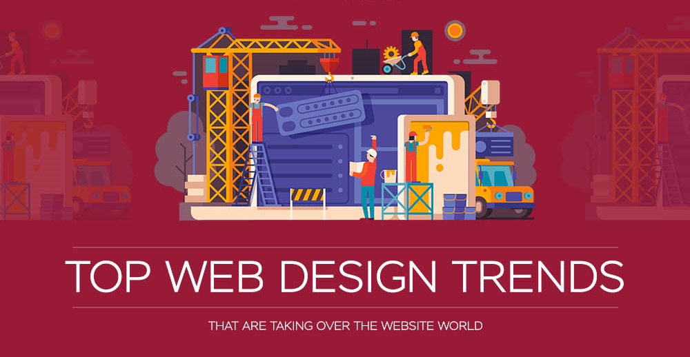The Hottest Web Design Trends to Look Out For in 2018 - #infographic
