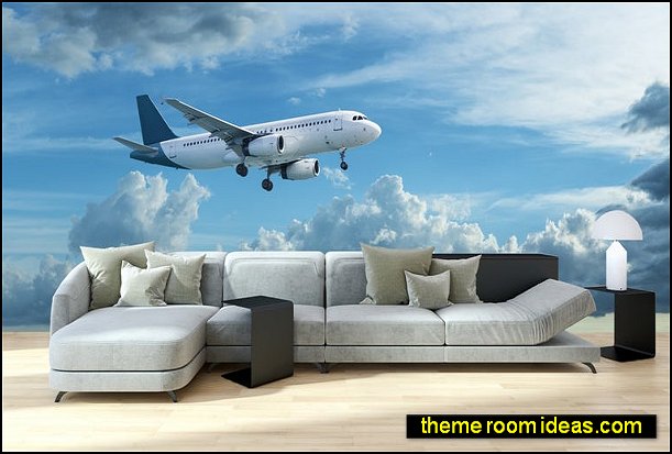 Decorating theme bedrooms - Maries Manor: airplane bedroom ideas ...