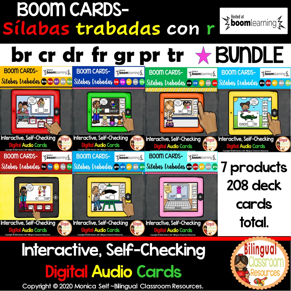 Discover Amazing BOOM Cards in Spanish for Virtual and Online Learning ...