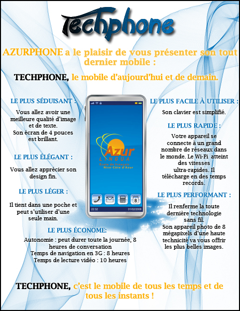 Niveau A2-B1: Lire un document publicitaire