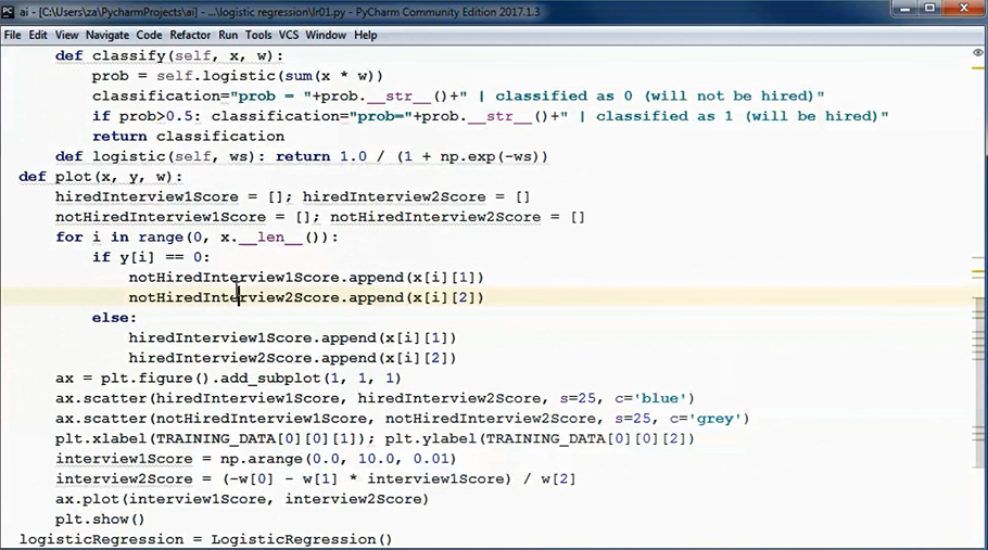 Prototype Project: Logistic Regression w/ Python & Gradient Descent ... Prototype Project: Logistic Regression w/ Python & Gradient Descent ...