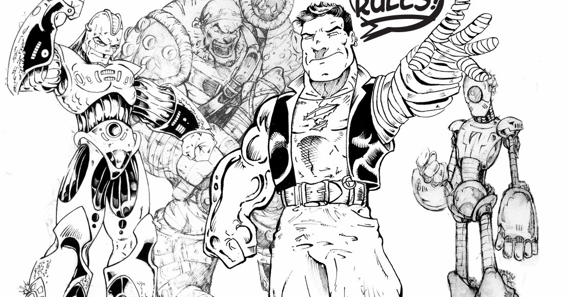 Champion City Comics: CHAMPION CITY COMICS RULES!