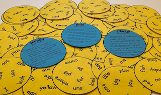 Sunny Days and Lunch Trays: Pre-Primer Sight Word Game