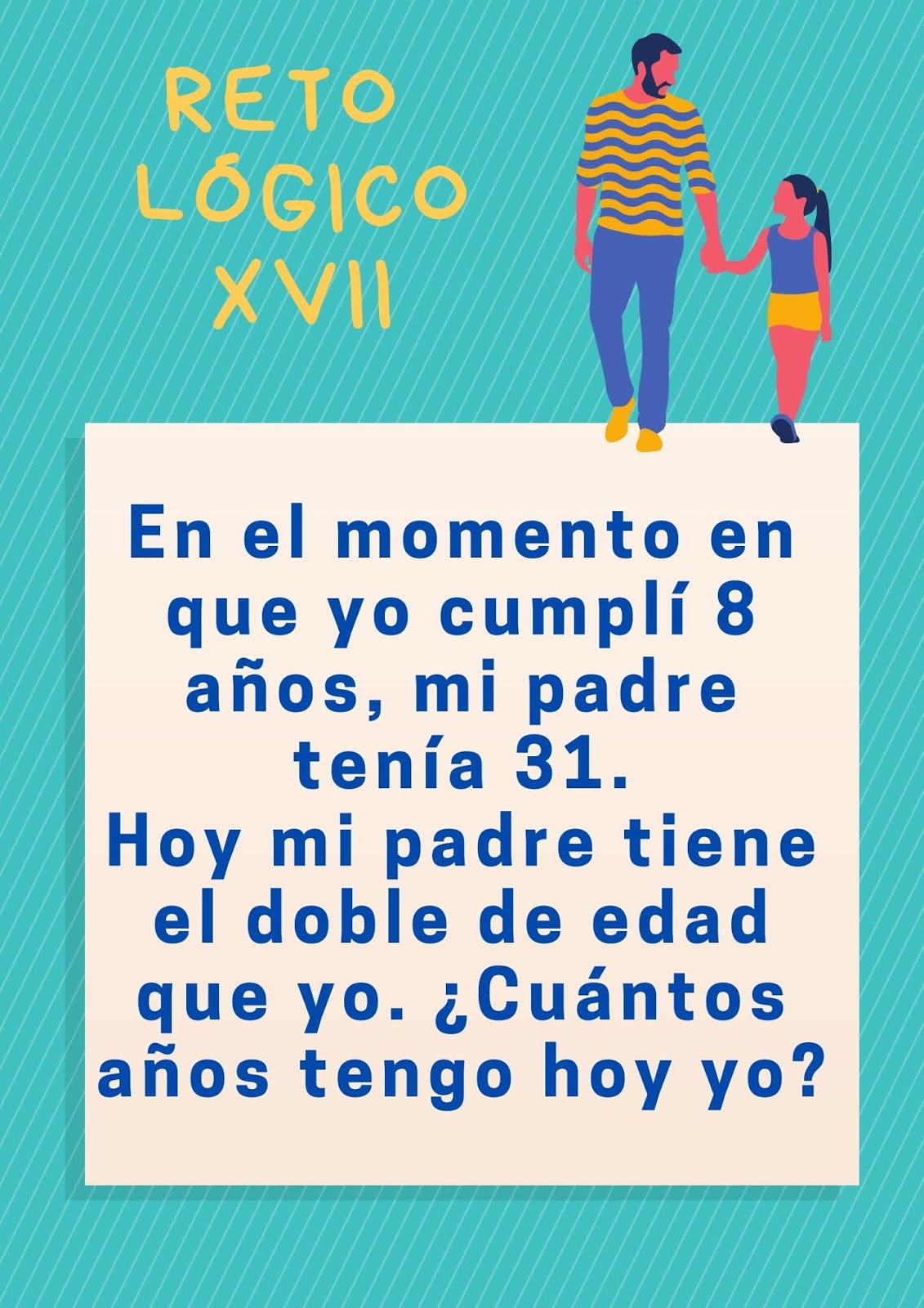 LOS TRES CUARTICOS: ¡CADA DÍA UN RETO!