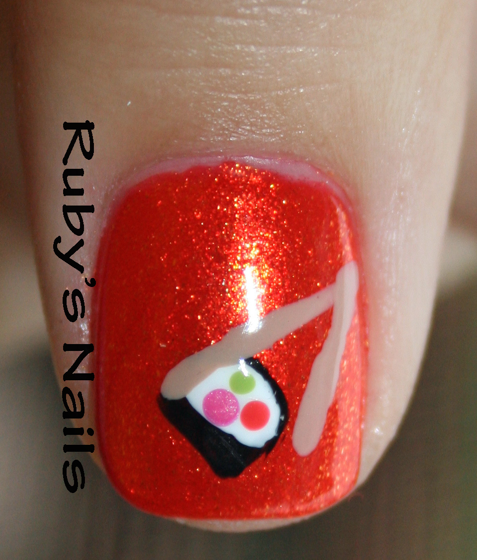 Ruby's Nails: Sushi Nails