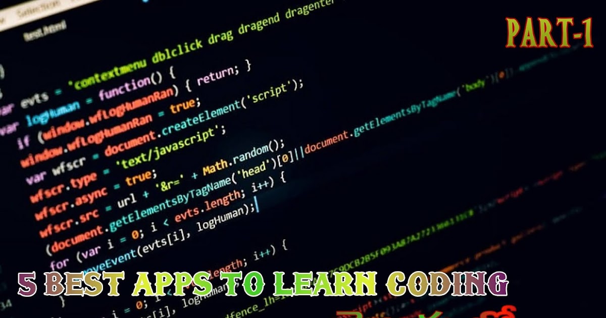 5 BEST APPS TO LEARN CODING IN ANDROID