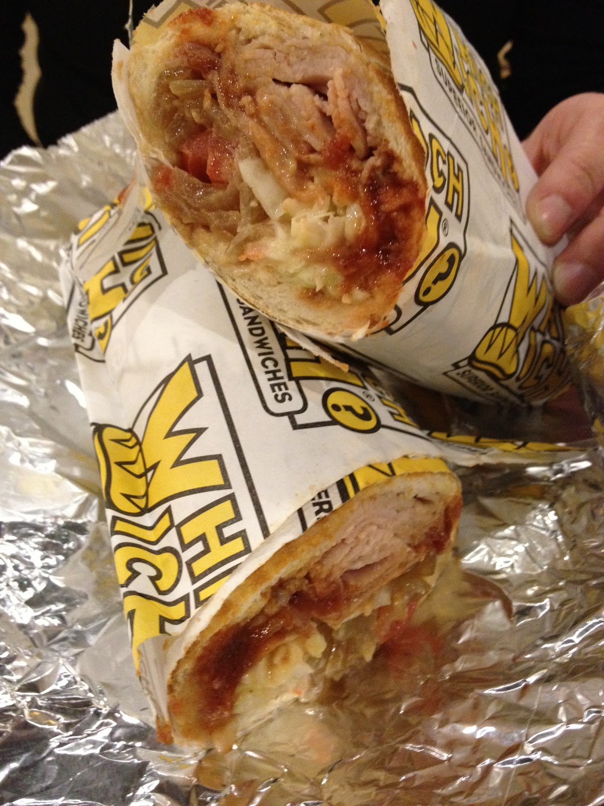 Nick & Natalie's Infinite Food List: Which Wich