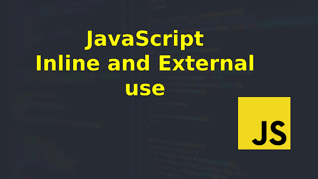 Inline And External Javascript Online Networks Solution