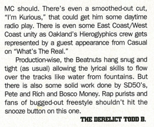 HipHop-TheGoldenEra: Album Review : Kurious - A Constipated Monkey - 1994