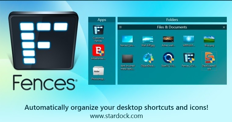Stardock Fences - Full Version - Click it Share It