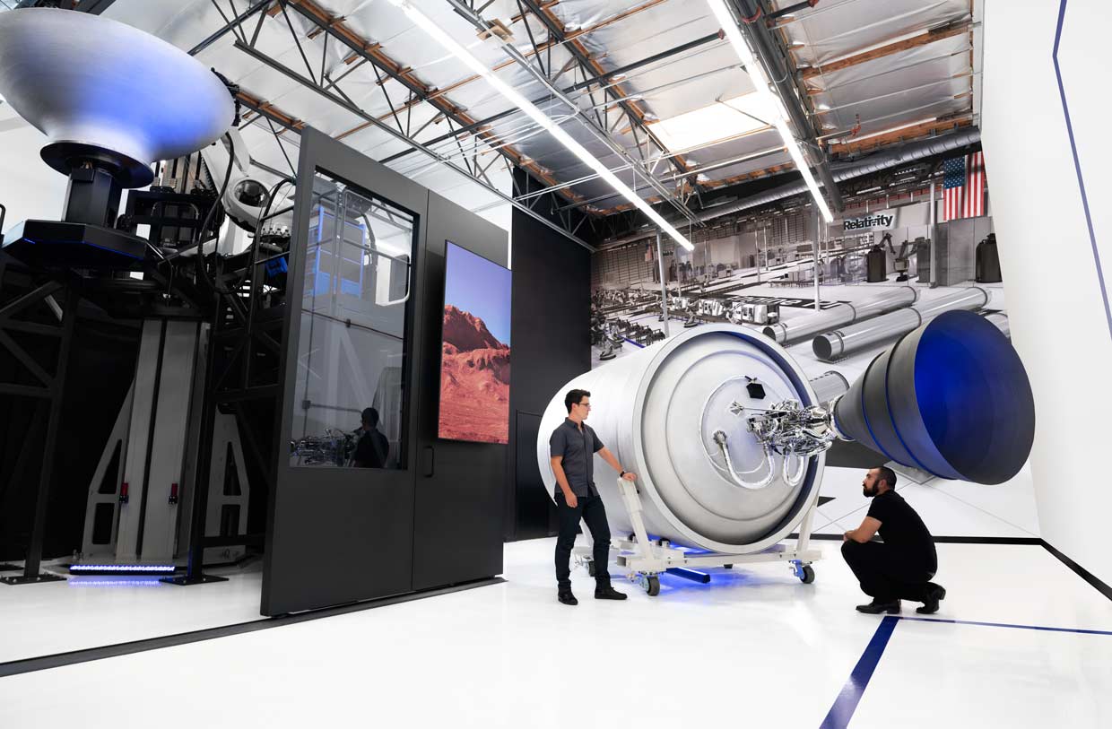 로켓을 만드는 세계 최대의 금속 3D 프린터