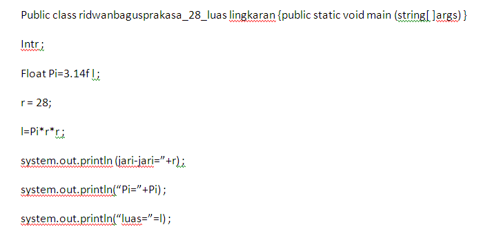 TUTORIAL MENGHITUNG LUAS LINGKARAN | belajar java dan tutorial netbean