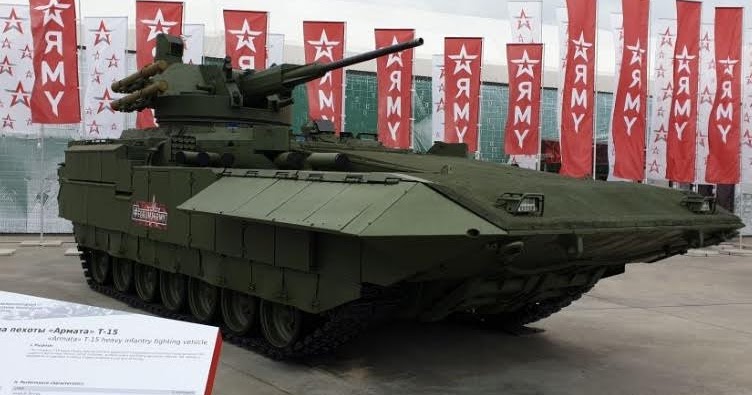 SNAFU!: Russia presents new T-15 variant (upgunned with a 57mm cannon!)
