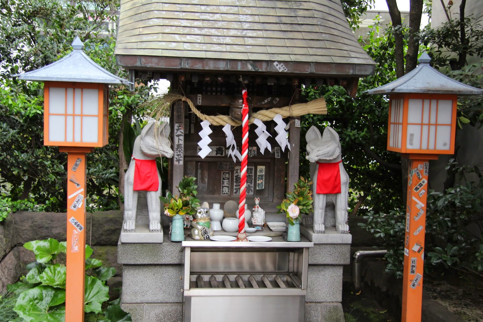 Mini-Shrines in Tokyo