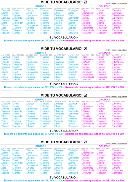 Helpurrs MIDE TU VOCABULARIO Your Spanish Vocabulary Size helpurrs-mide-tu-vocabulario-your-spanish-vocabulary-size