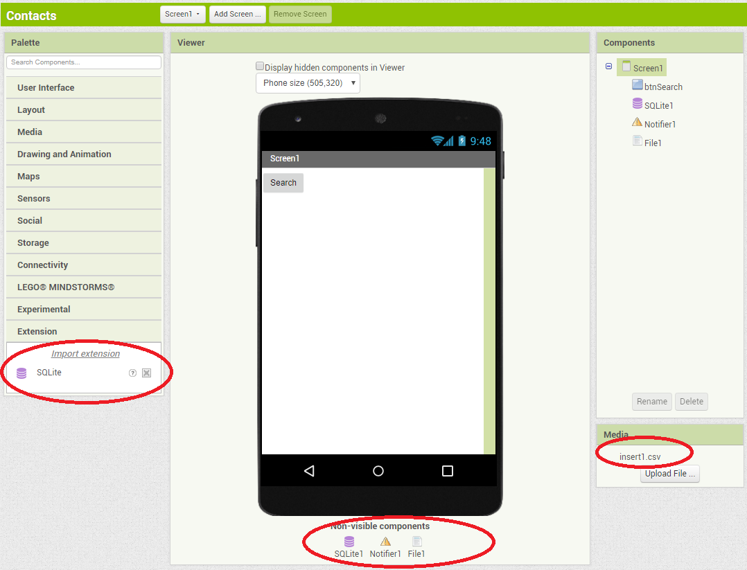 Mit App Inventor With Sqlite Database Android App Development For Novice 2554