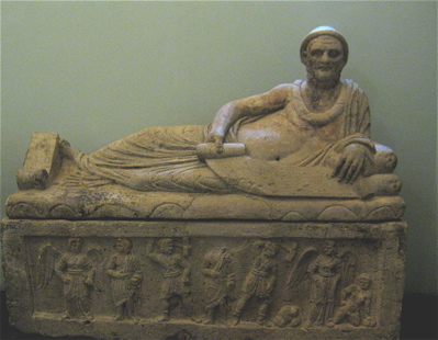 Sarcophagus Of Lars Pulena
