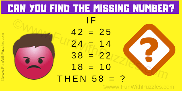Logic Reasoning Number Puzzle Question in Math