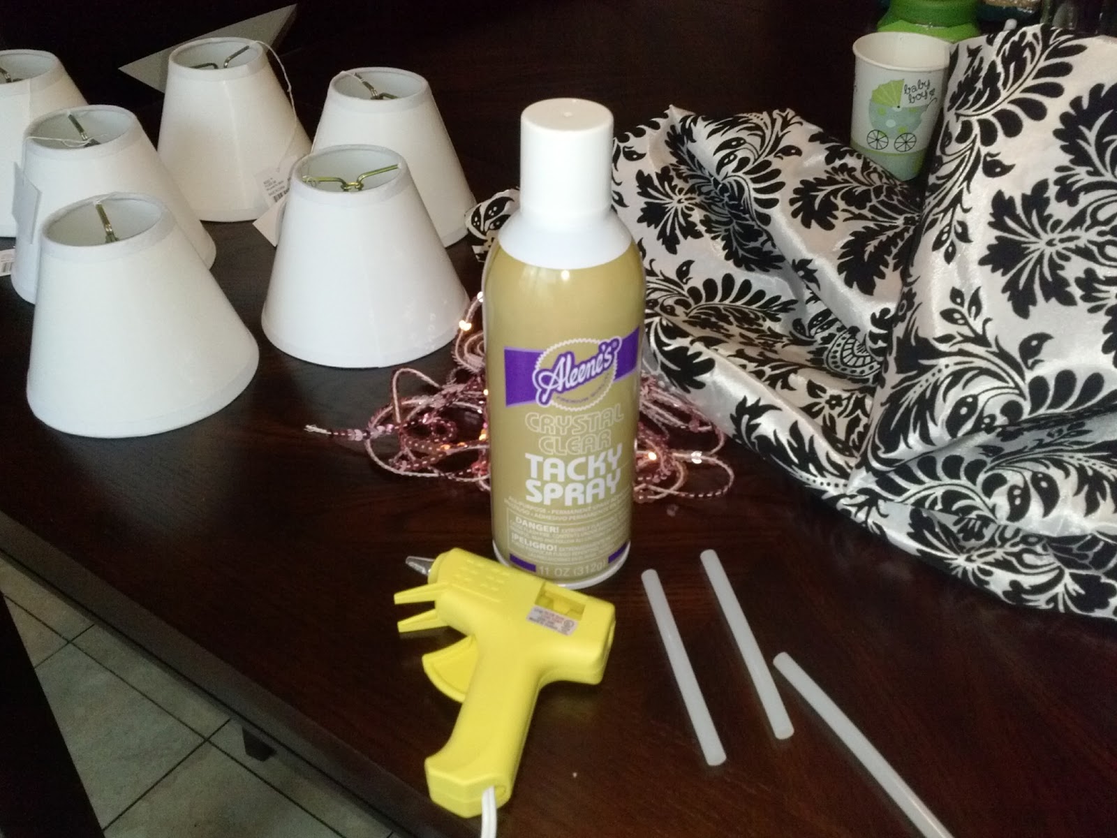 According2Sharon: DIY mini lamp shades