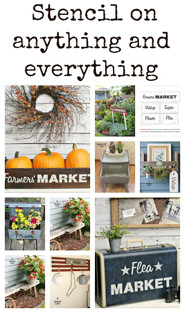 You Can Stencil on ANYTHING & EVERYTHING - Organized Clutter