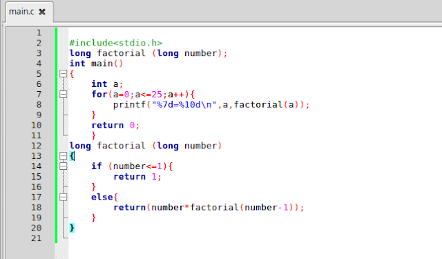 Write a C program which will calculate the factorial - Wide Media News