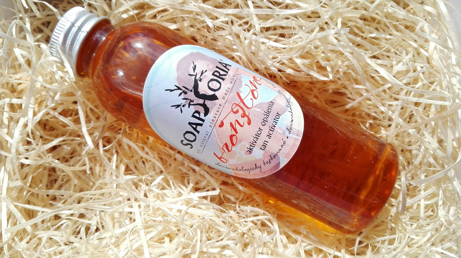 Beauty by K.: Soaphoria: Bronztone - organický olejový aktivátor opálení