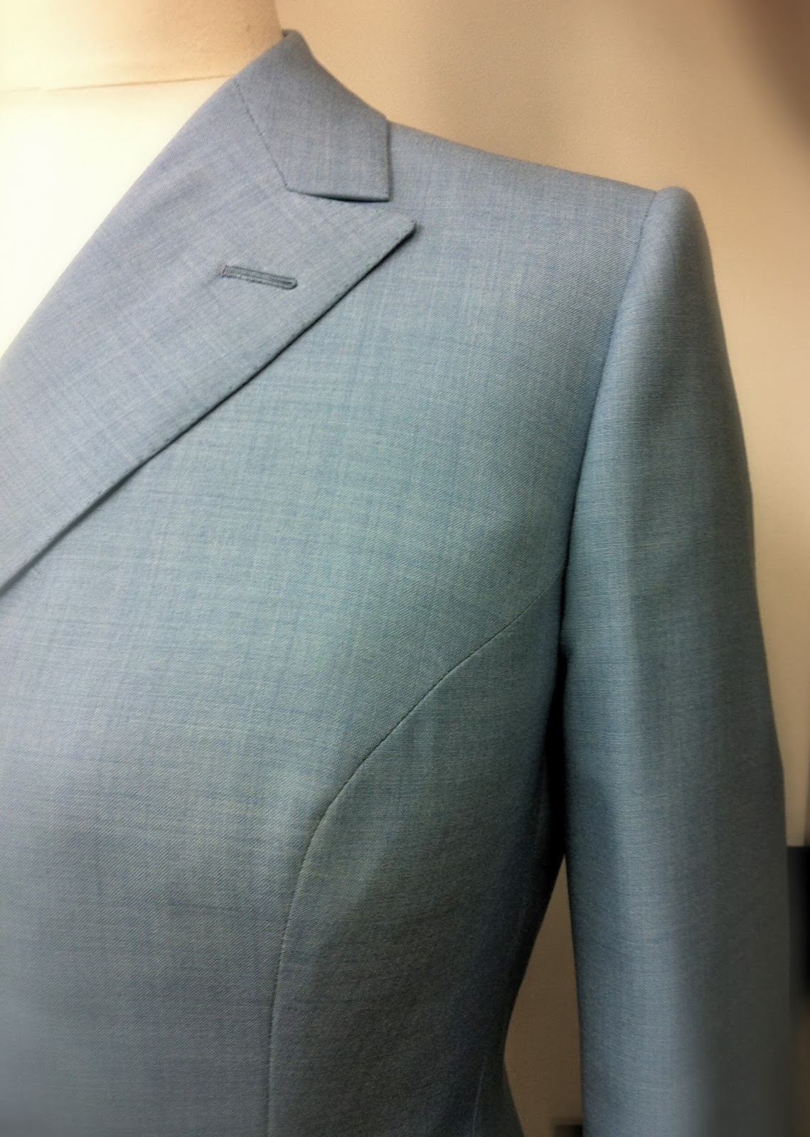 DAVIDE TAUB: G&H Bespoke Lady's Lightweight Suit: 3-Quarter Length ...