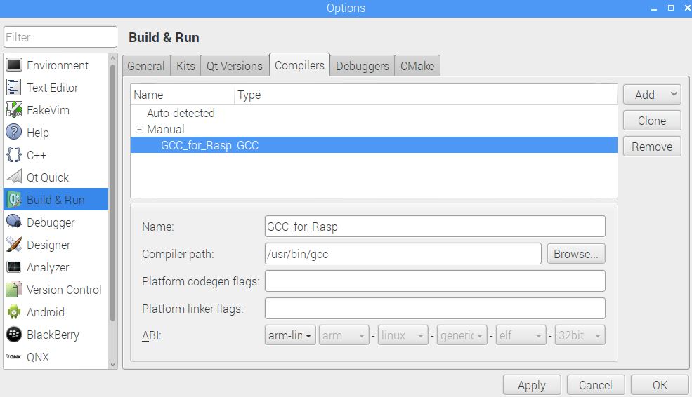 Make it easy!: Raspberry pi - qt creator install