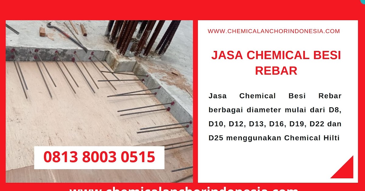 Jasa Chemical Besi Rebar | Chemical Anchor Indonesia