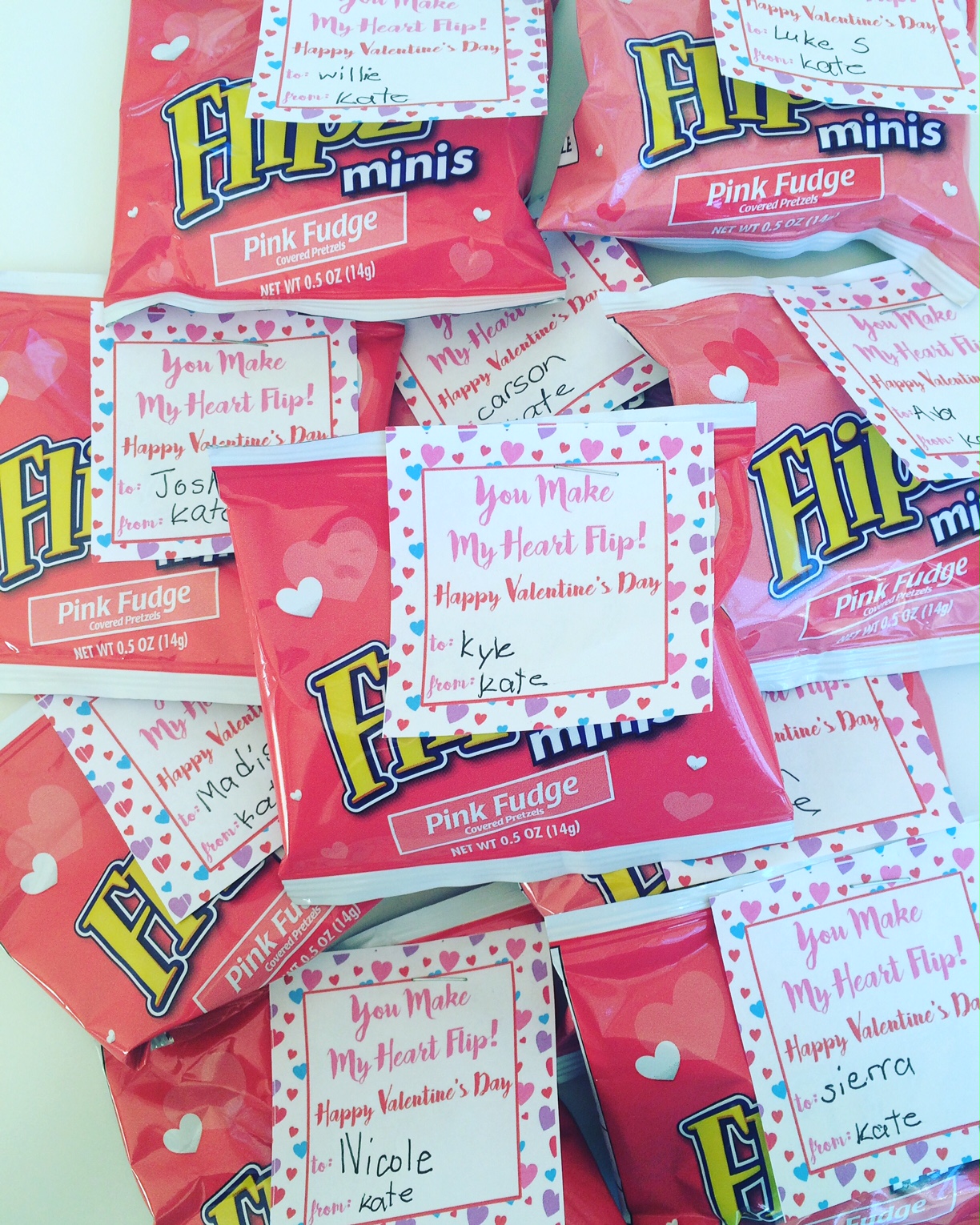 The Larson Lingo: Valentine, You make my heart Flip {Free Printable}