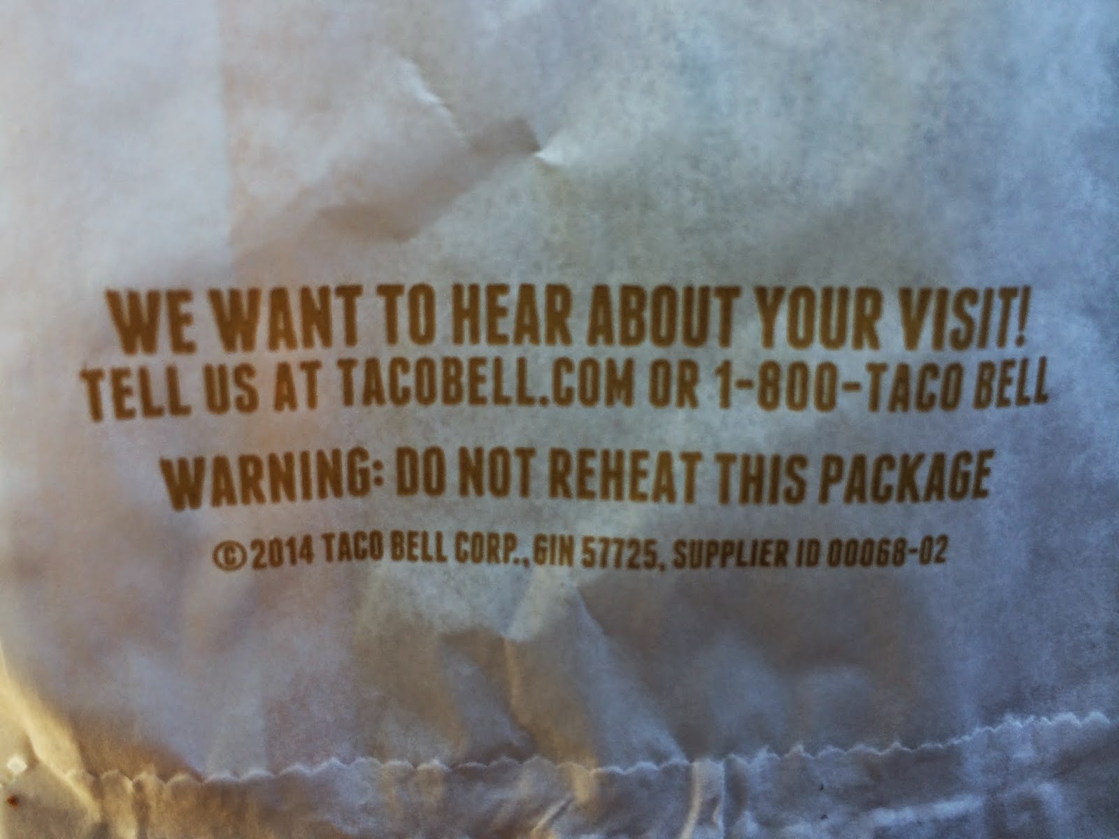 My Great Taco Bell "Live Mas" Adventure: 06/08/14