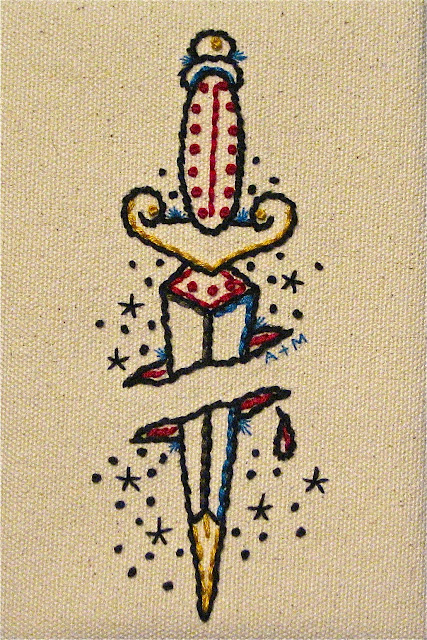 A & M Custom Embroidery: Embroidery Works on Canvas