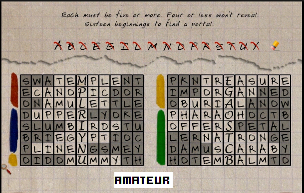 Cryptic note | Nancy Drew: Tomb of the Lost Queen ~ Diary of a ...