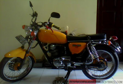 Honda GL Max 1994 Modif CB - Gambar Modifikasi Motor Terbaru
