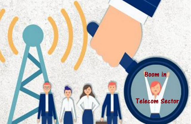 Boom in Telecom sector