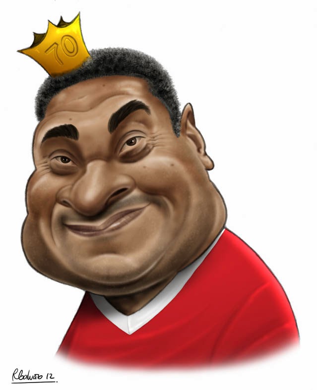RGalvao: Caricaturas do Eusébio