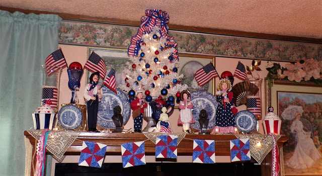 DEBBIE-DABBLE BLOG: Summer Patriotic Tree, 2020