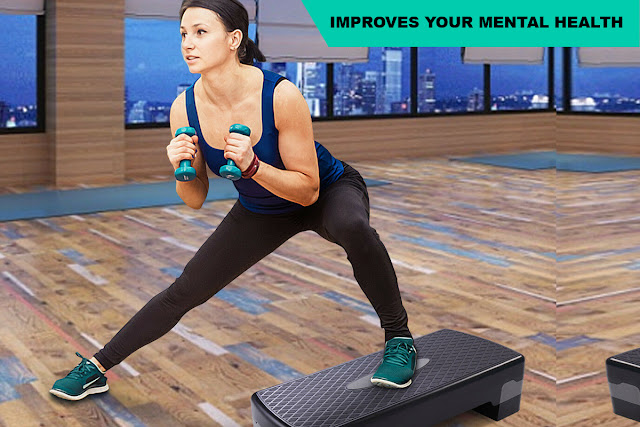 How is an aerobic step bench workout beneficial for your health?