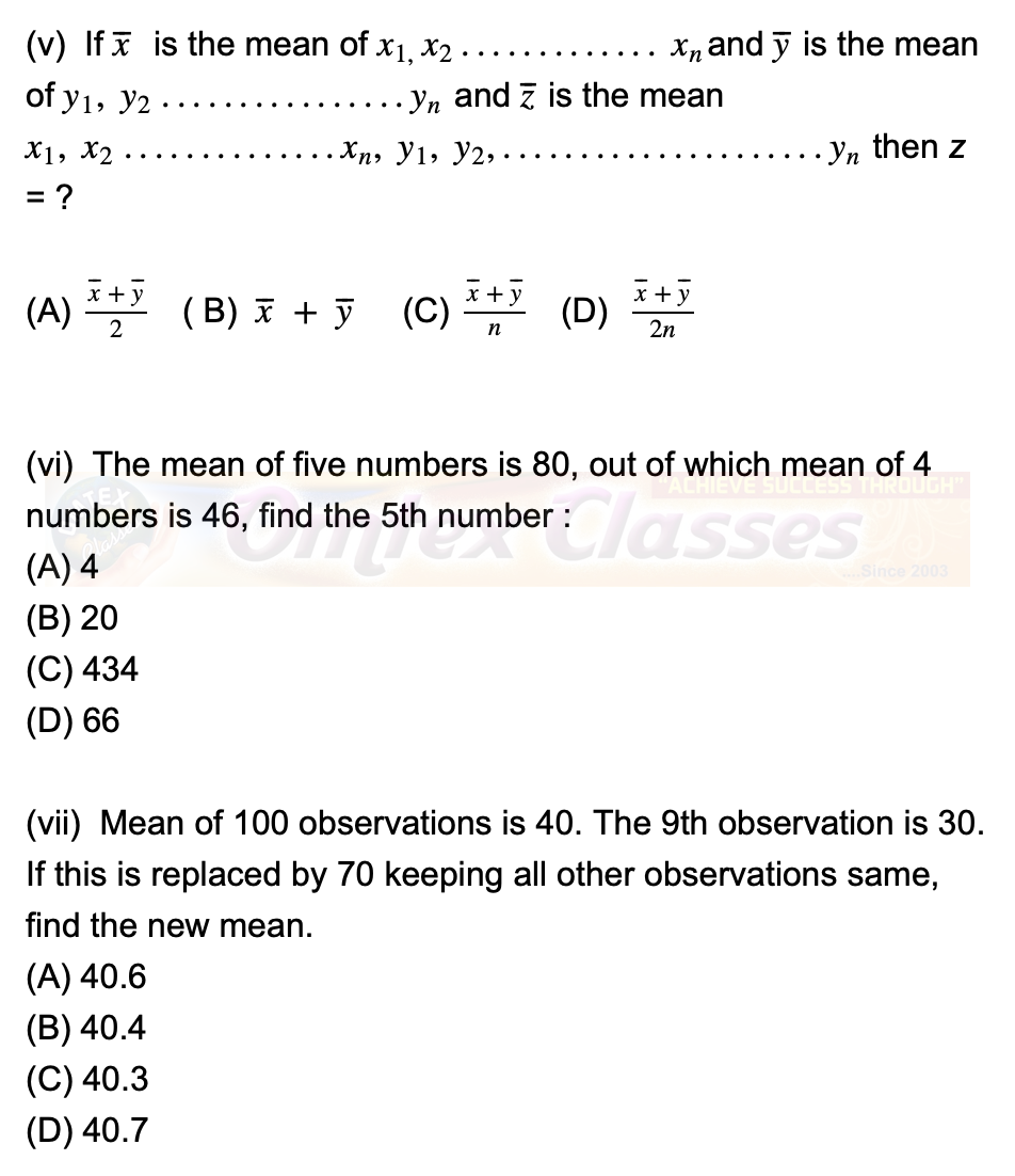 Education: Problem Set 7, Chapter 7 - Statistics Mathematics Part I ...